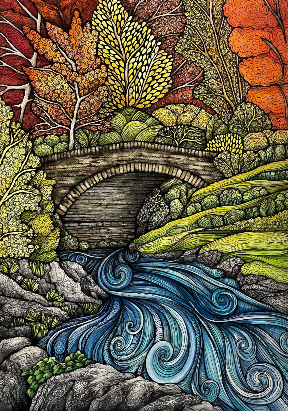 little bridge | jennifer guest | Resipole Studios
