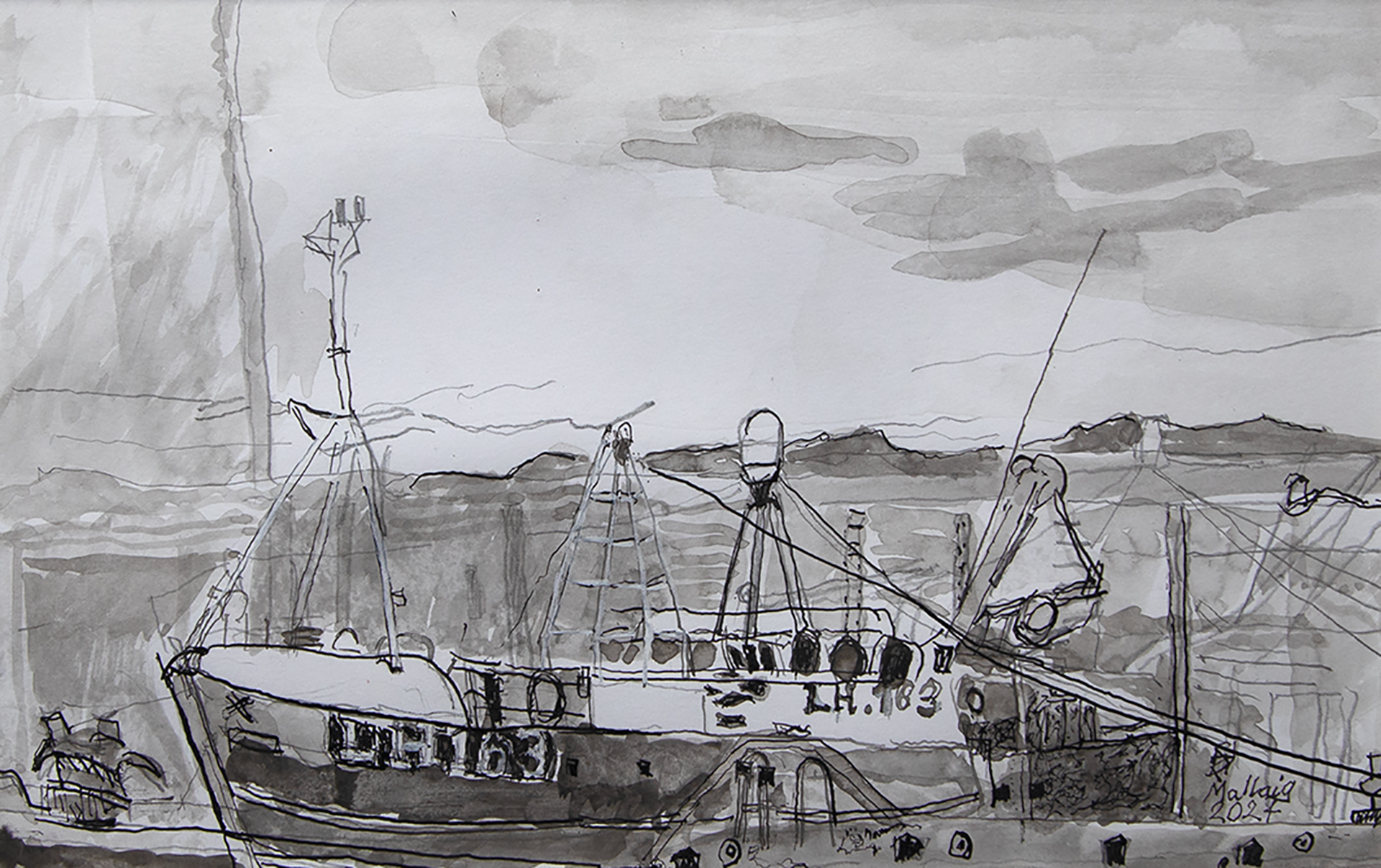mallaig harbour | richard head | Resipole Studios